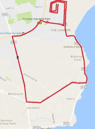 Route Map – DkIT Dundalk 10k